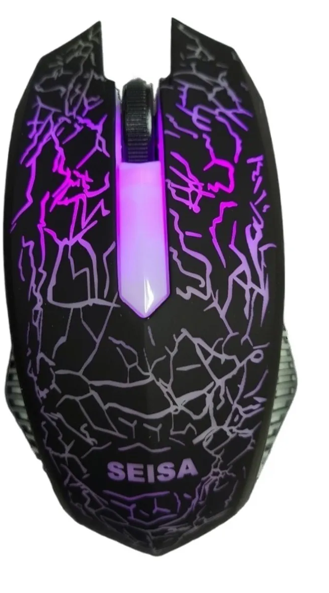 MOUSE GAMING CON LUZ SEISA A401 – MRSHOPS: Gremio Y Empresas