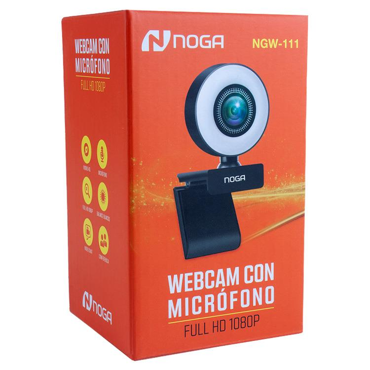 WEBCAM FULL HD CON LEDS NOGA NGW-111 – MRSHOPS: Gremio Y Empresas